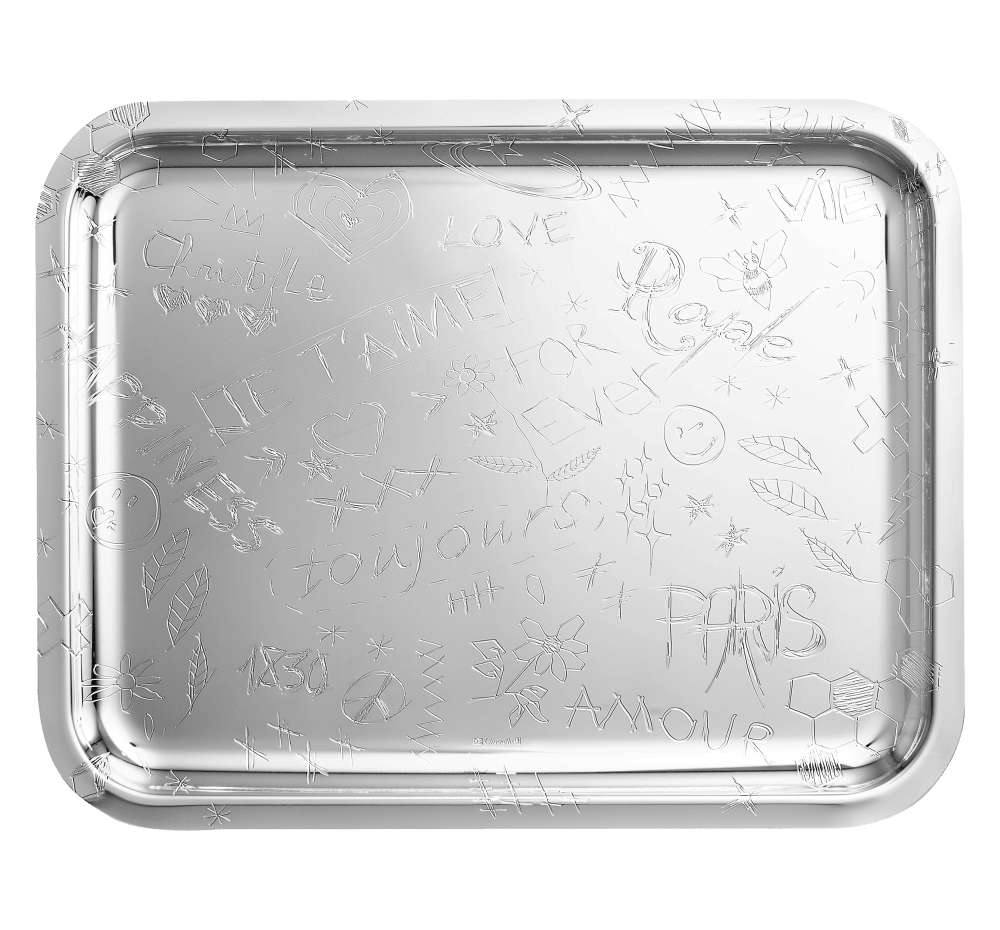 Graffiti - Rectangular Tray - XL – Il'argento