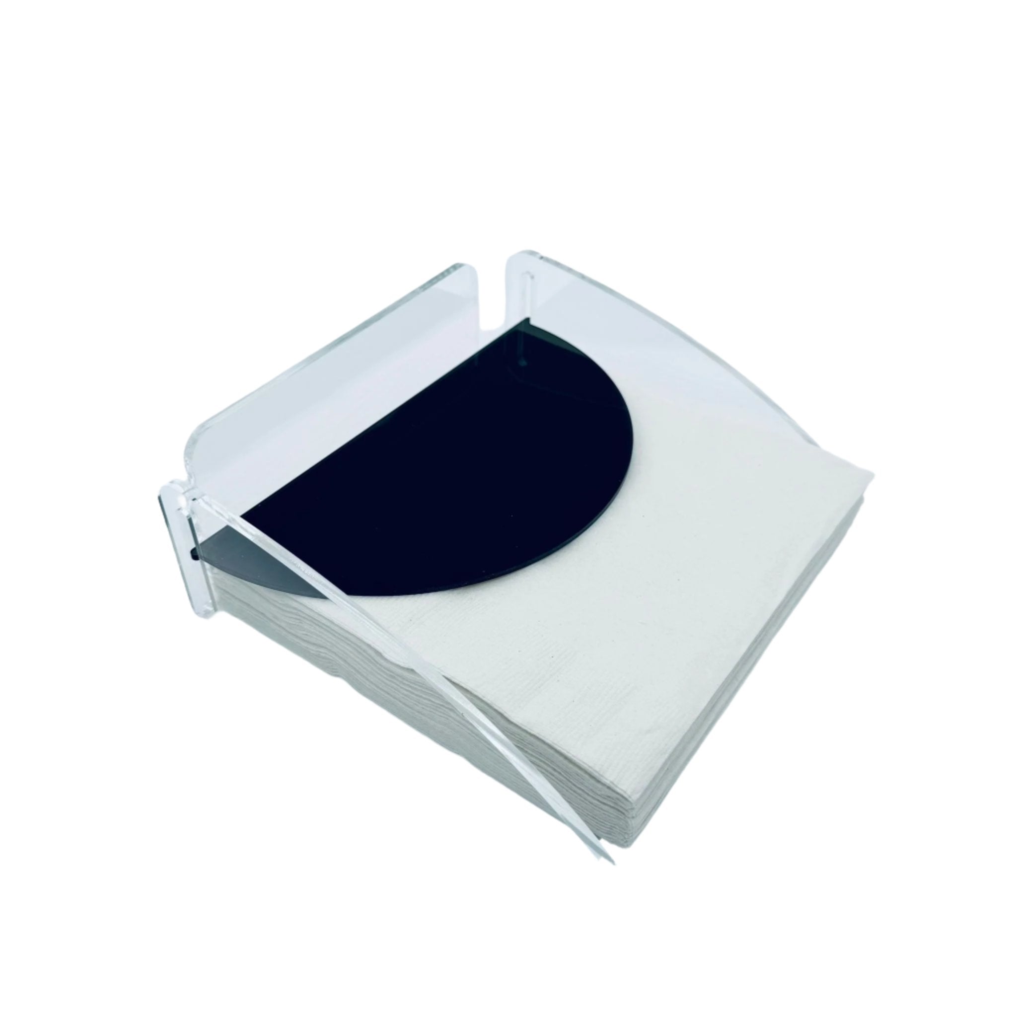 La Servi - Napkin Holder Lunch Smoke – Il'argento