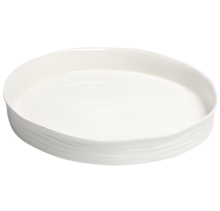 Le Blanc - White - Round Platter – Il'argento