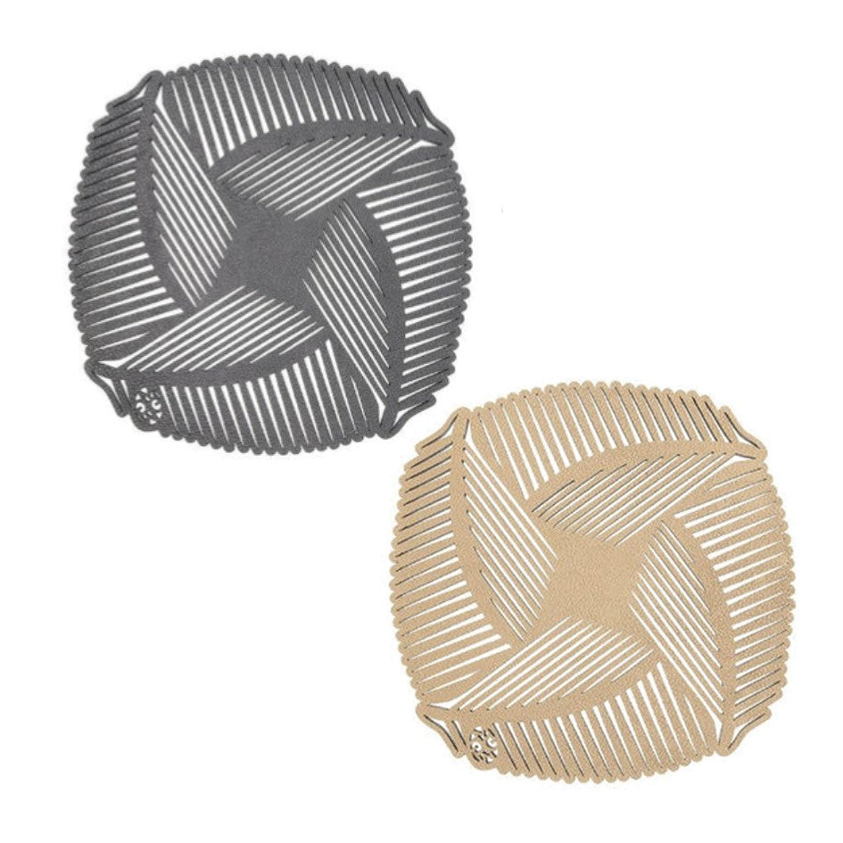 Oculus - R Trivets - Gold / Lead (Set of 2) – Il'argento