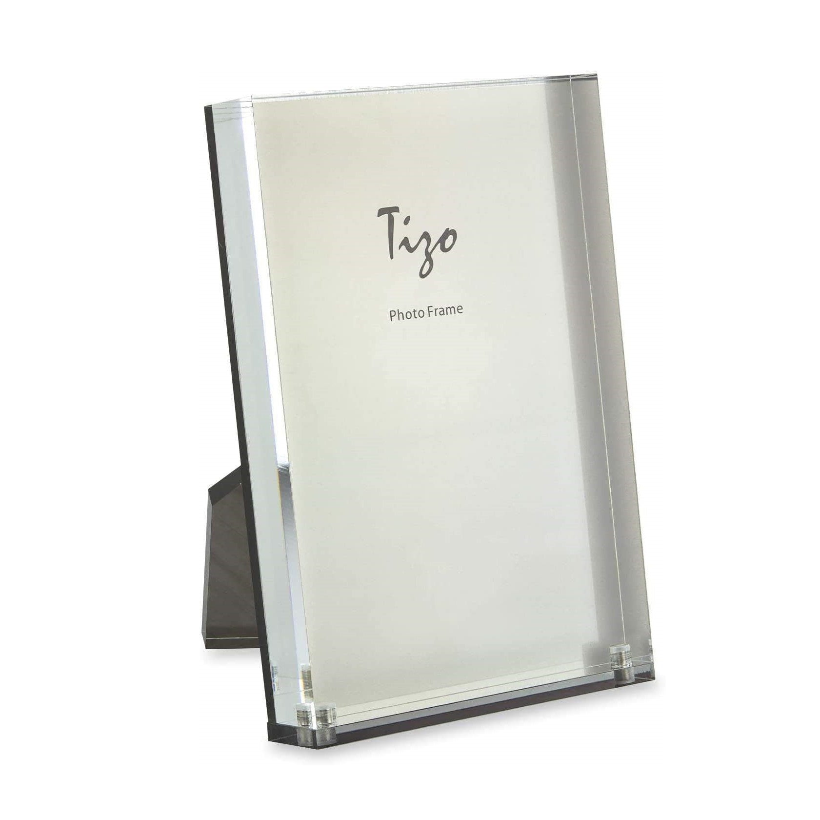 Lucite - Acrylic Frame Silver Back 8" – Il'argento