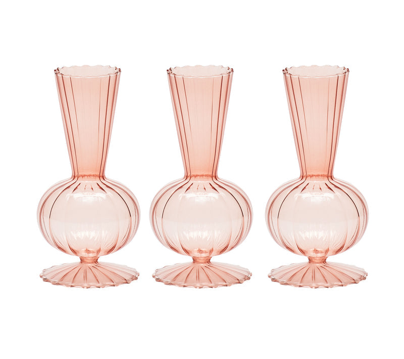 Tess Bud - Blush Vase (Set of 3) – Il'argento