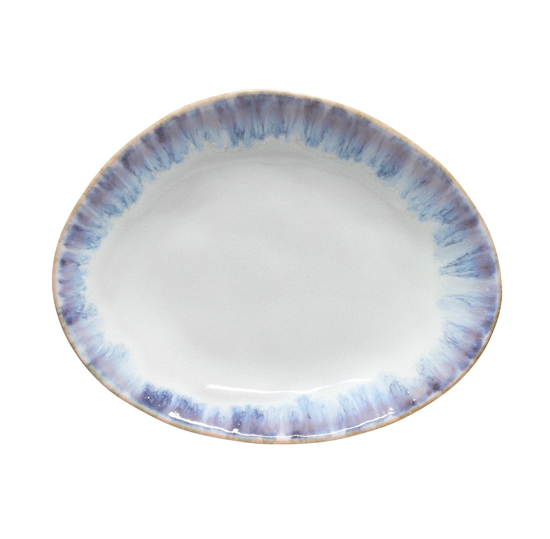 Costa Nova Brisa ria blue Dinnerware Oval plate (Set of 6) – Il'argento