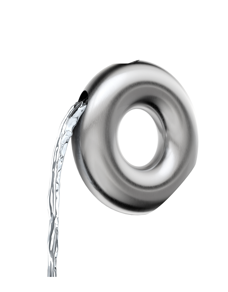 UVTUVO O Washing - Cup & Vase Brushed Stainless – Il'argento