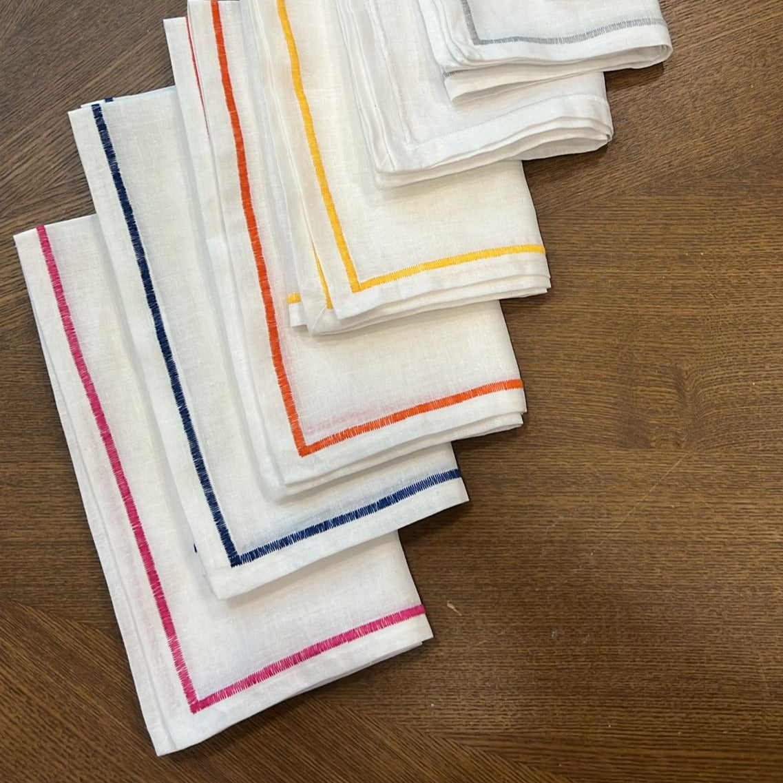White Linen - Napkin Fuschia (Set of 2) – Il'argento