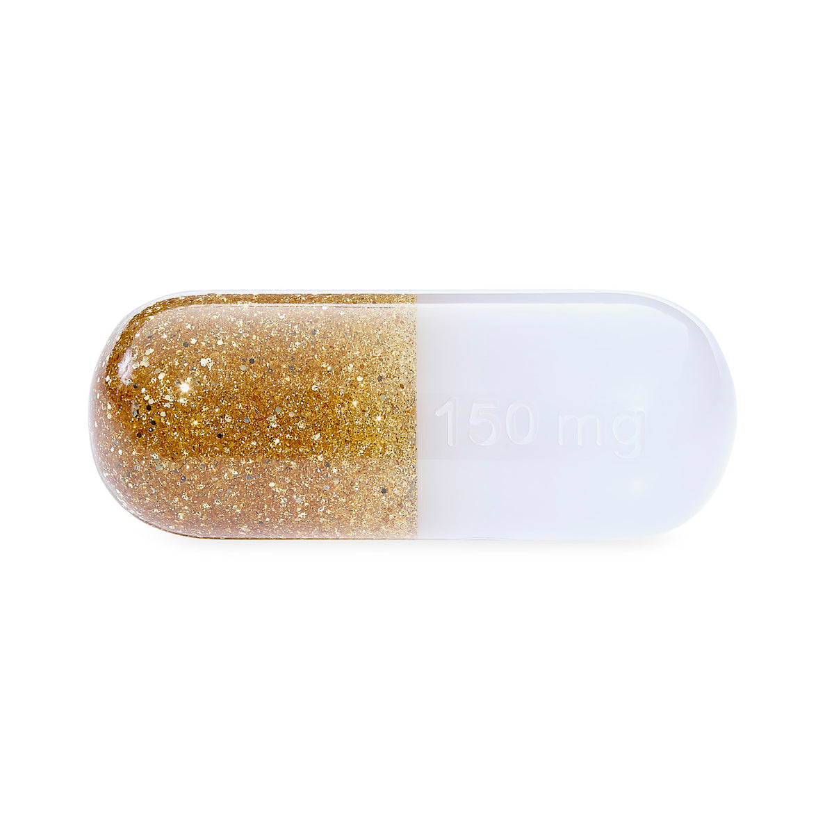 Acrylic pill 150 mg Gold – Il'argento